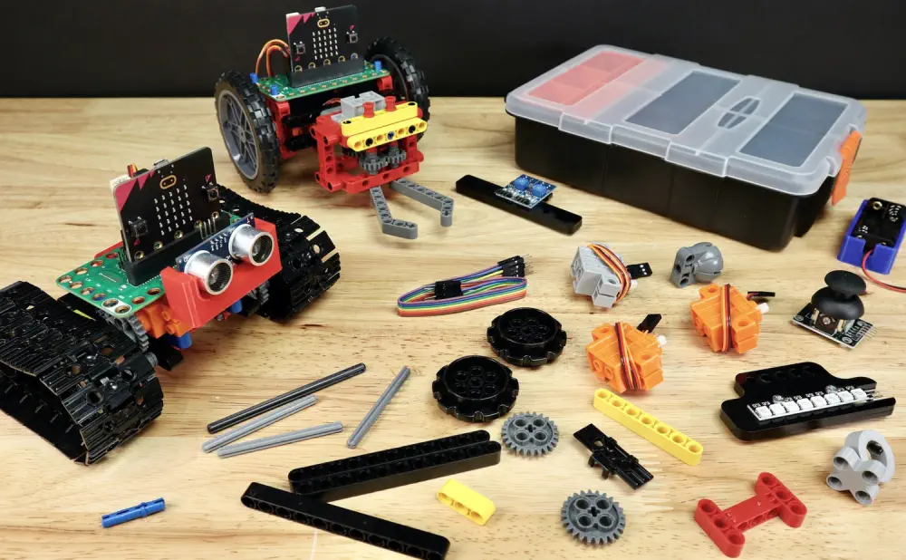 Crazy Circuits Kit: Bit Board Rover w/o micro:bit (5 Pack) - RobotShop