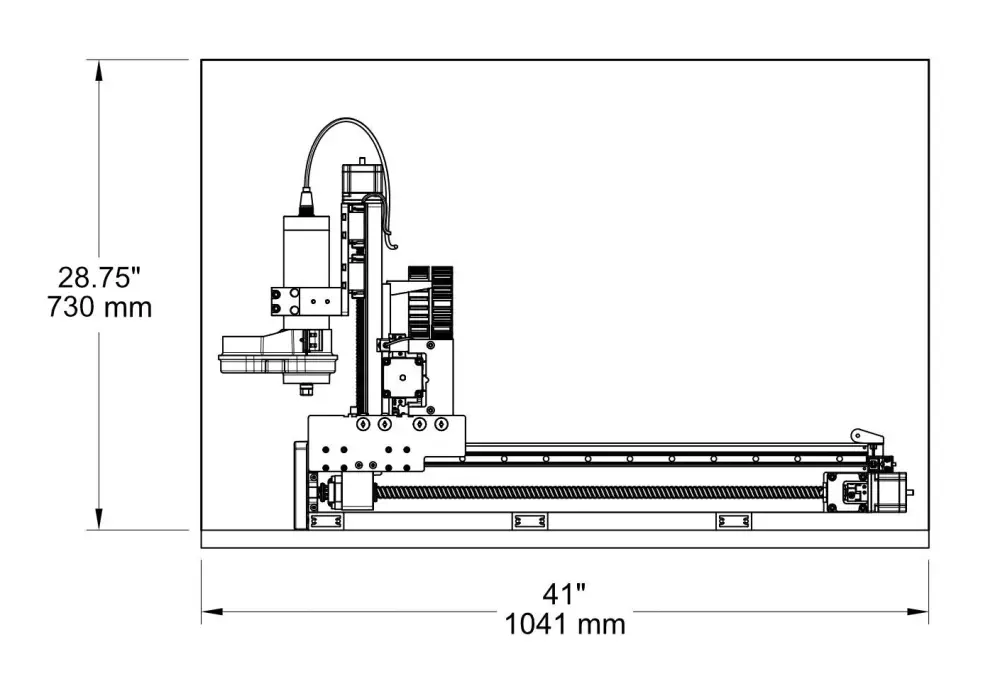 Shapeoko 5.1 Pro CNC Router 4x2 w/o Legs - RobotShop