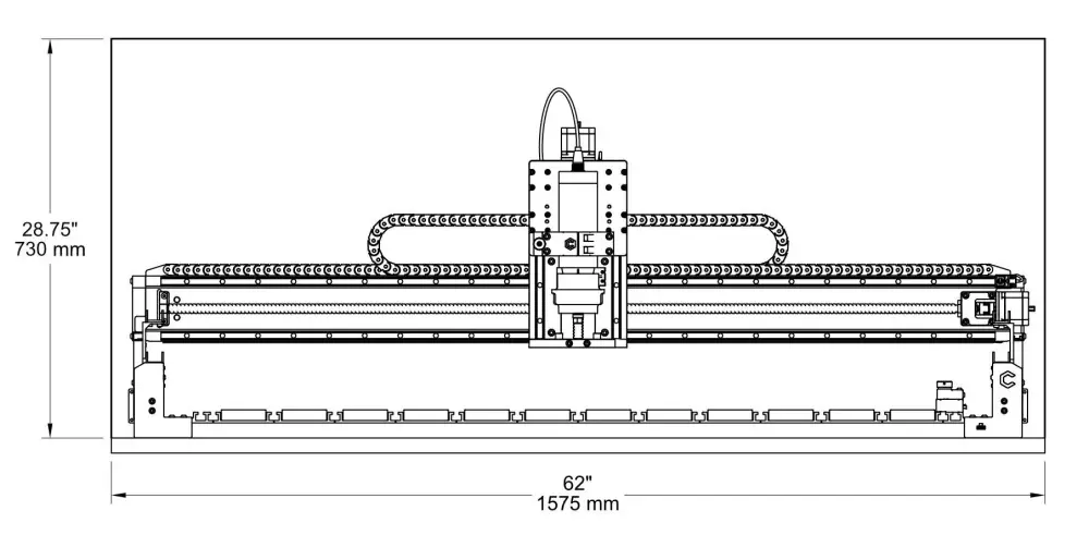 Shapeoko 5.1 Pro CNC Router 4x2 ohne Beine - RobotShop
