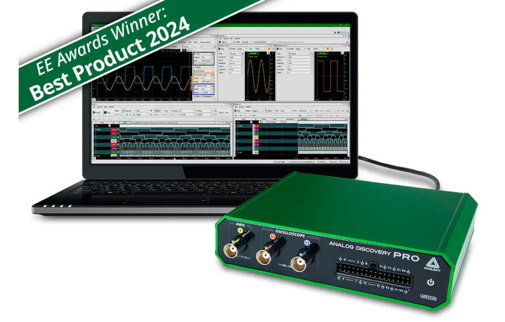 Digilent Analog Discovery Pro ADP2230：ミックスドシグナル USBオシロスコープ - RobotShop