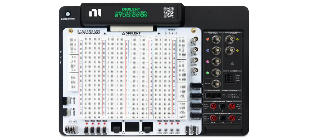 Digilent Analog Discovery Studio Max: Multi-Instrument Lab for ...