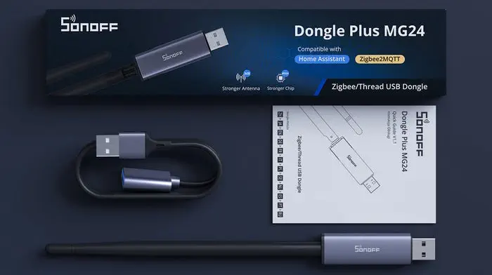 iTead Studio SONOFF Zigbee/Thread USB Dongle Plus MG24 - RobotShop
