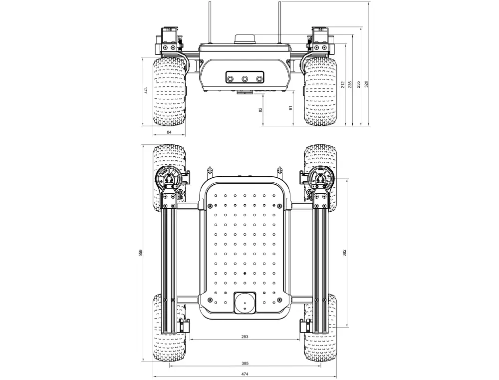 Fictionlab Raph Rover 1.0 Assembled - RobotShop