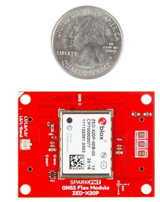 Sparkfun SparkPNT GNSS Flex Module - ZED-X20P - RobotShop