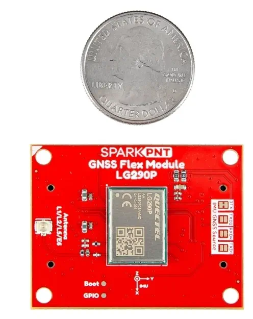 Sparkfun SparkPNT GNSS Flex Module - LG290P & IM19 IMU - RobotShop