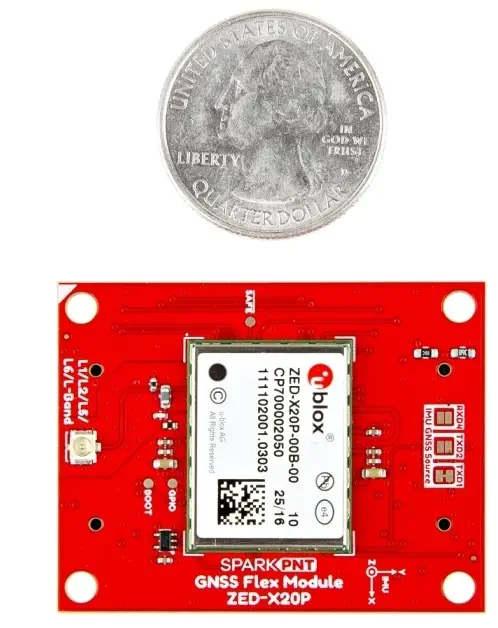 Sparkfun SparkPNT GNSS Flex Module - ZED-X20P & IM19 IMU - RobotShop