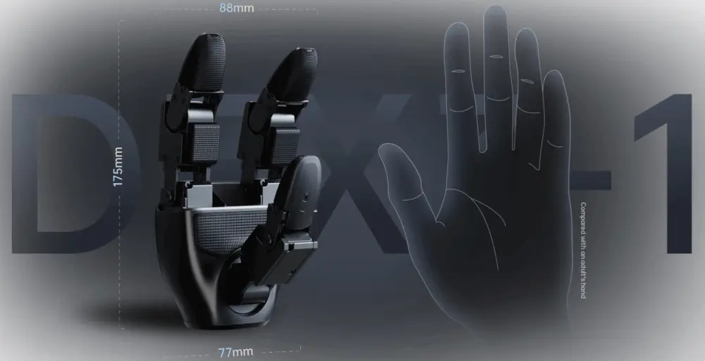 Unitree Dex3-1 Tactile Hand for Unitree H2 (Right) - RobotShop