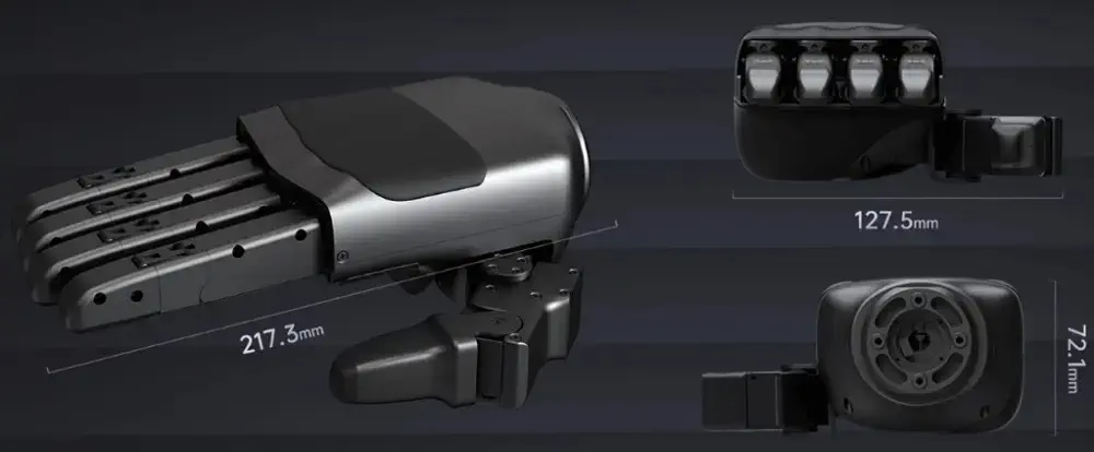 Unitree Dex5-1 Hand for Unitree H2 (Left) - RobotShop